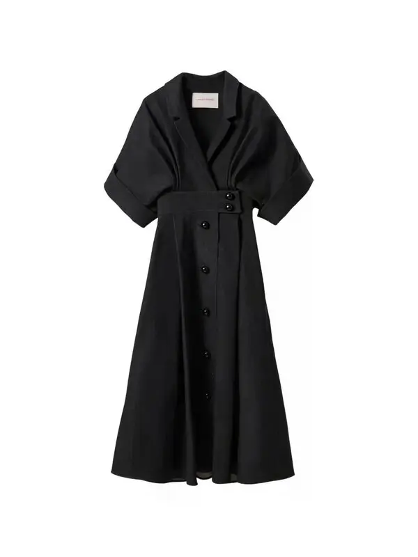 Carolina Herrera Button-up Midi Dress