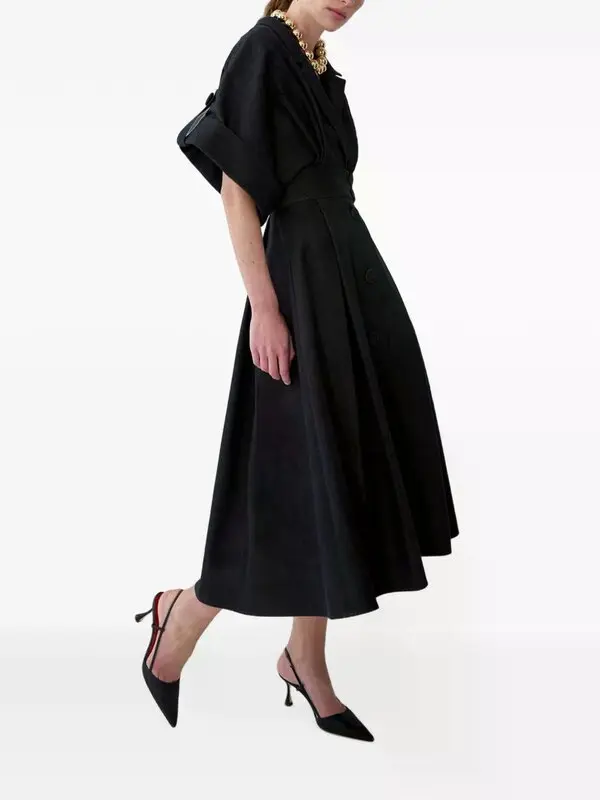 Carolina Herrera Button-up Midi Dress