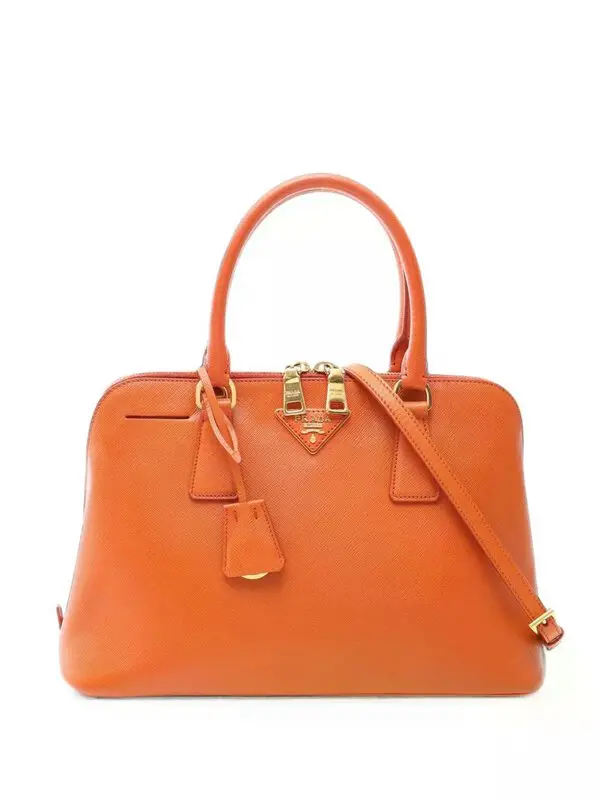 Prada 2000s Saffiano Lux Tote Bag