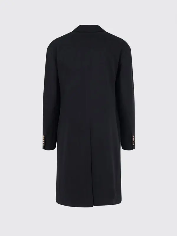Tagliatore Double Breasted Coat - Black
