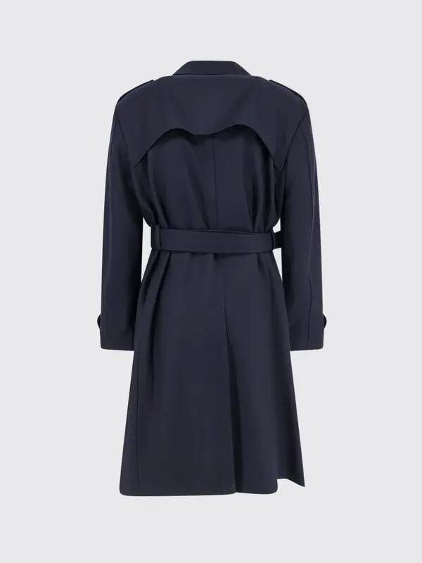 Tagliatore Double-breasted Trench Coat - Blue