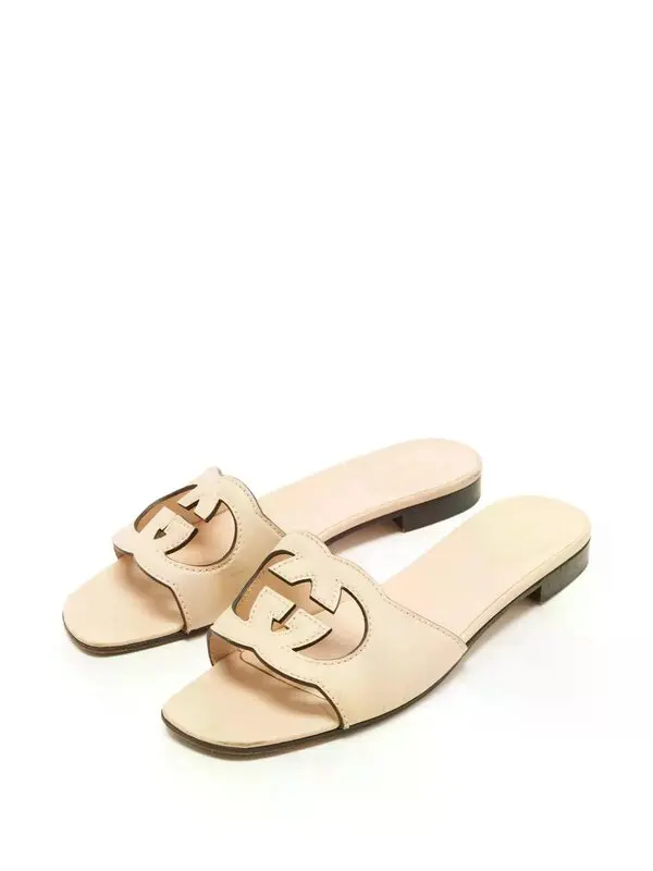 Gucci Interlocking G Cut-out Sandals