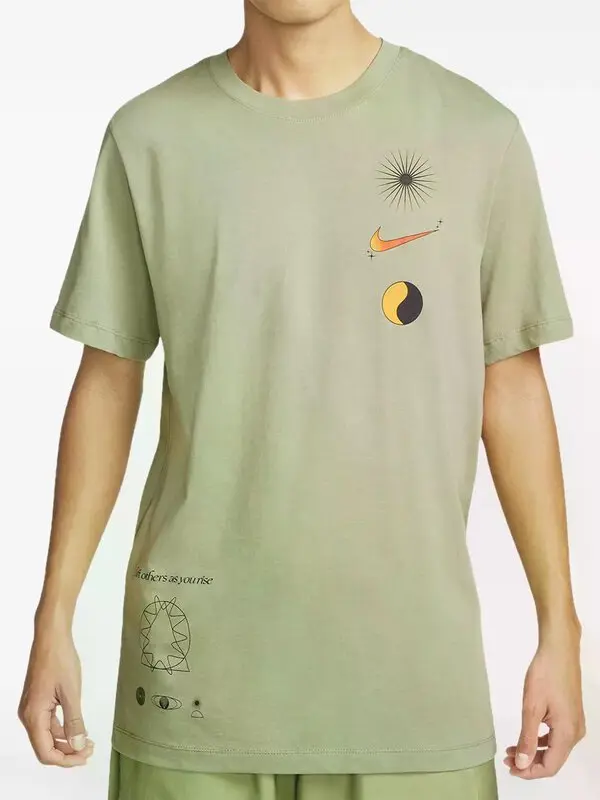 Nike Graphic-print T-shirt - Green