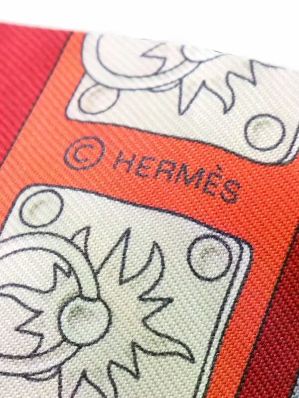 Hermès 2010s Colliers De Chiens Scarf