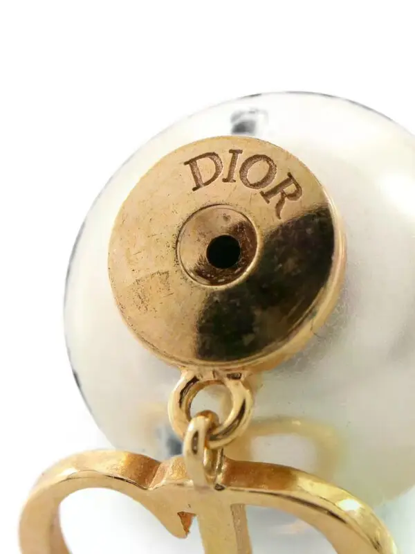 Dior 2010s Cd Logo Earrings