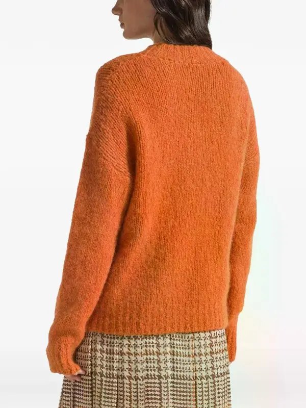 Seventy Ribbed-knit Drop-shoulder Sweater