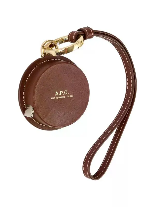 A.p.c. Ruban Leather Tape-measure Charm