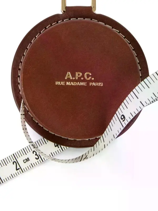 A.p.c. Ruban Leather Tape-measure Charm