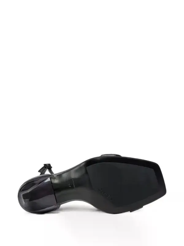 Calvin Klein Polished Leather Sandals