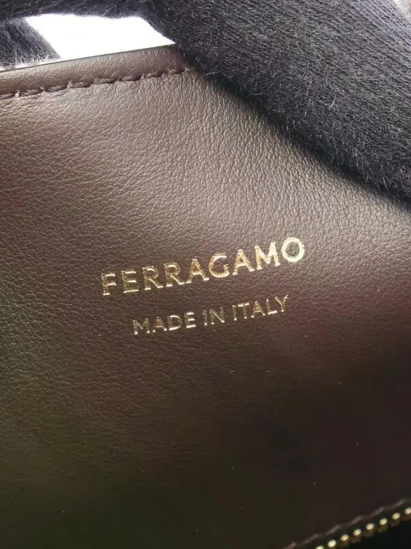 FERRAGAMO 2010s Braided Handle Tote Bag