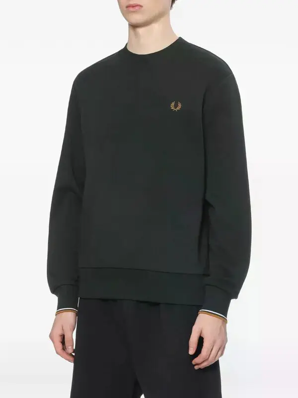 Fred Perry Embroidered Logo Sweatshirt