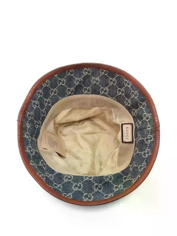Gucci 2000s Gg-pattern Bucket Hat
