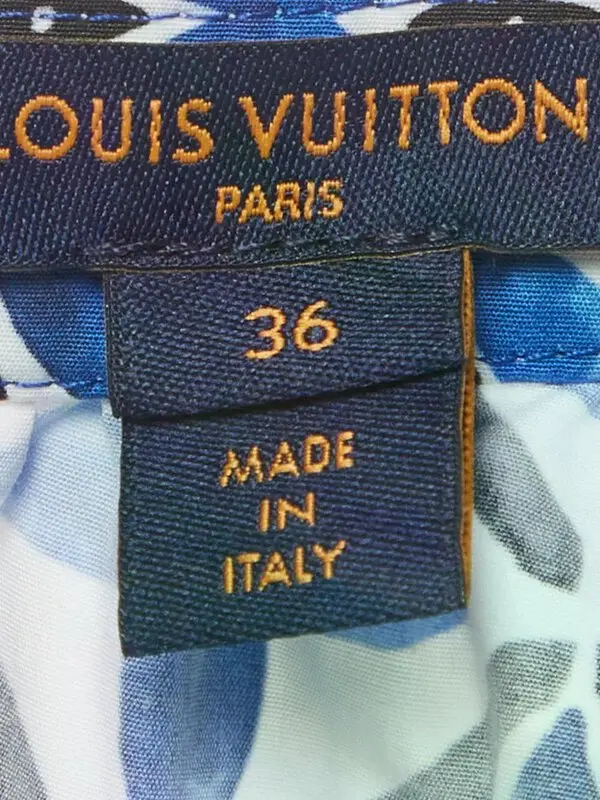 LOUIS VUITTON Monogram Flared Skirt