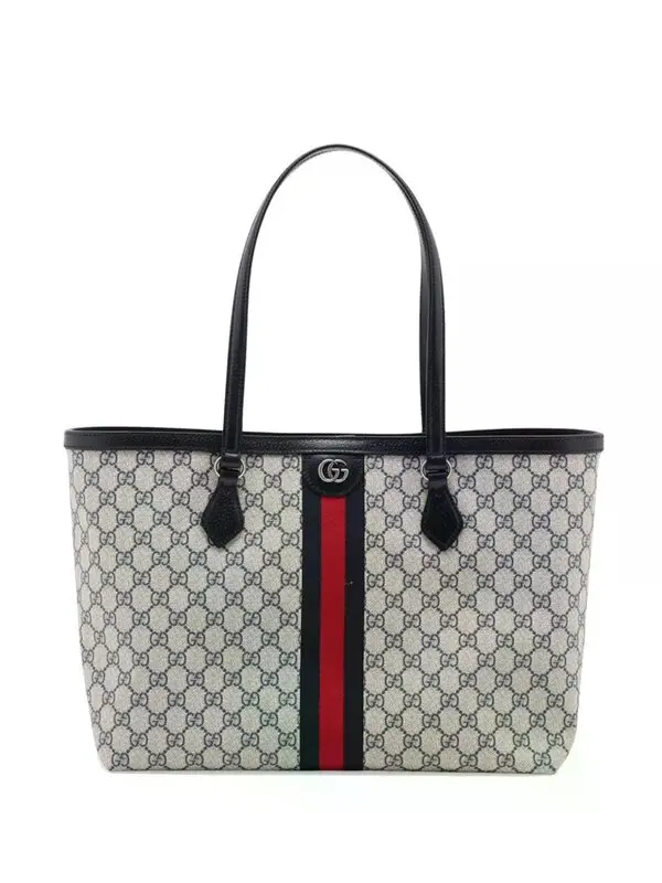 Gucci 2016-2026 Medium Gg Supreme Web Ophidia Tote Bag
