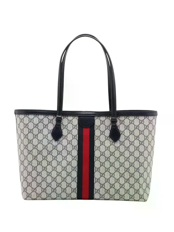 Gucci 2016-2026 Medium Gg Supreme Web Ophidia Tote Bag