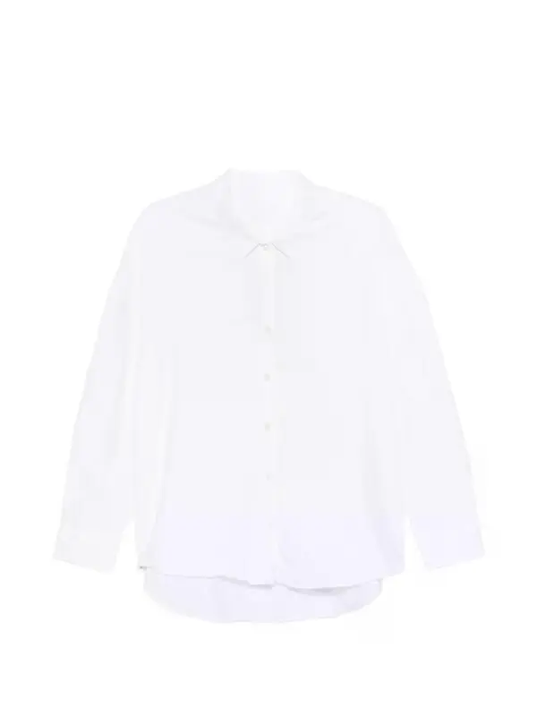 PRIVATE 0204 Curved-hem Shirt