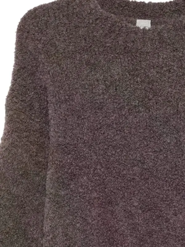 PRIVATE 0204 Bouclé Crew-neck Sweater