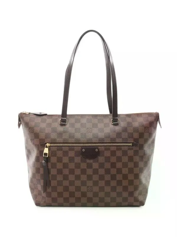 LOUIS VUITTON 2018 Mm Jena Damier Ebene Shoulder Bag - Brown