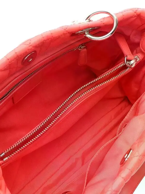 Dior 2010s Quilted Cannage Chain Tote Bag
