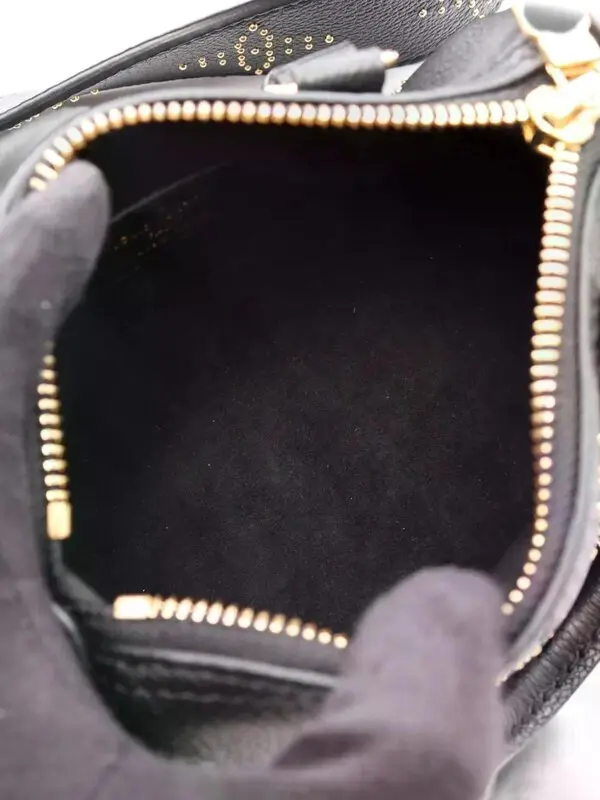 LOUIS VUITTON 2010s Nano Speedy Monogram Empreinte Handbag