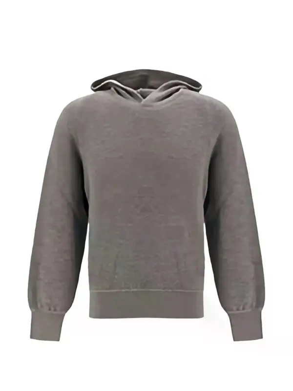PIACENZA CASHMERE 1733 Textured Wool Hoodie