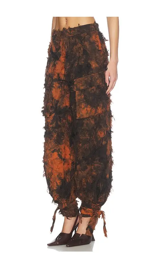 KIM SHUI Burnt Orange Pant In . Also