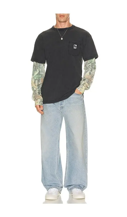 Obey Post 2fer Layered Tee In . Also