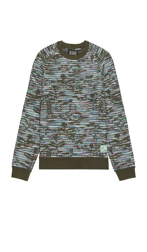 Scotch & Soda Jacquard Relaxed Fit Pullover In . Also
