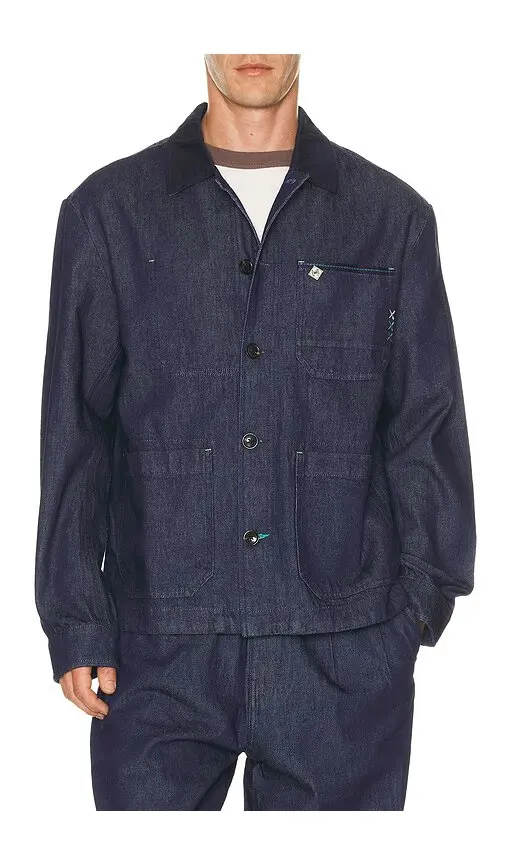 Scotch & Soda Denim Workwear Overshirt In . Also