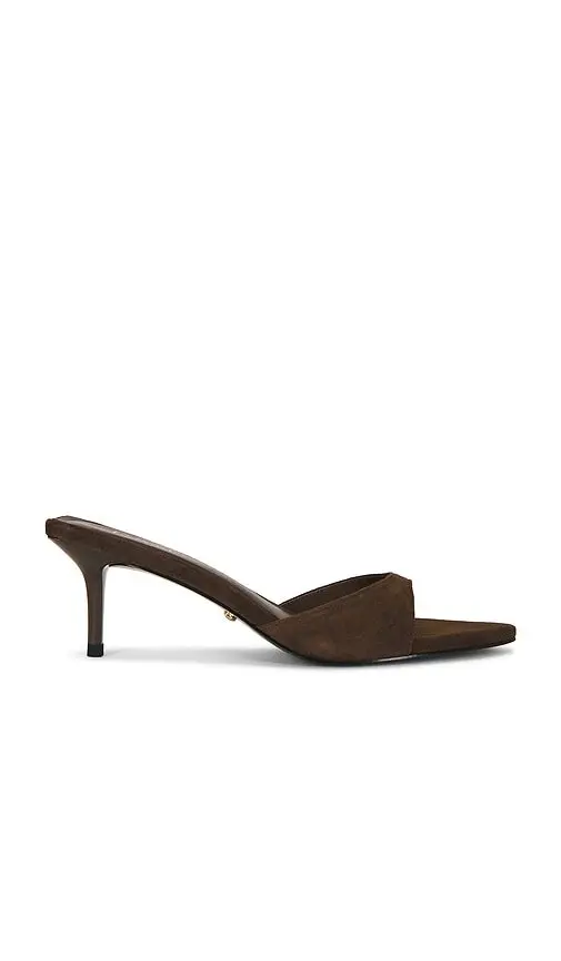 Raye Chad Stiletto Heel Sandals - Brown