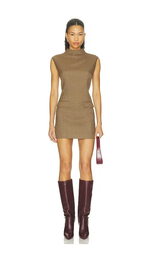 ELODIE THE LABEL Alix Mini Dress In . Also