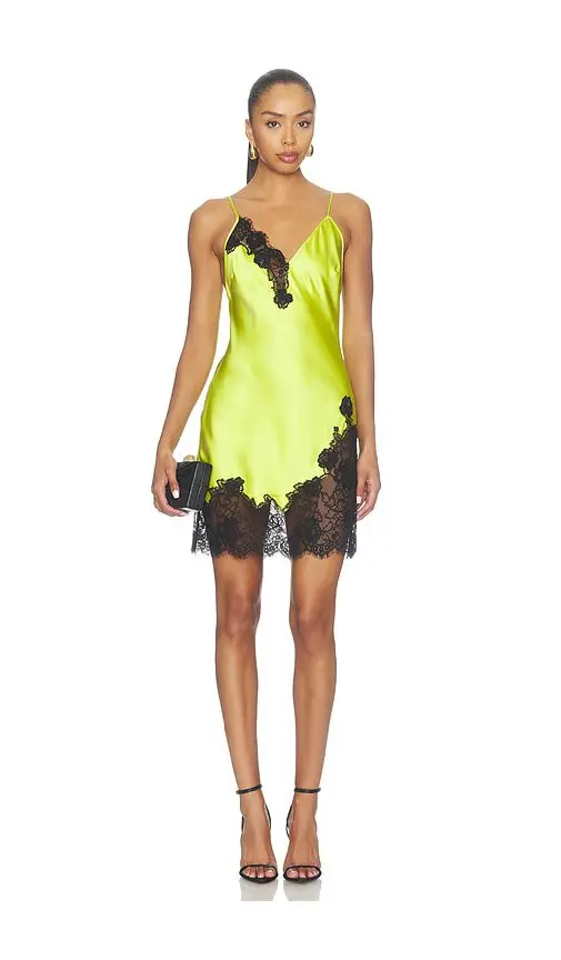 FLEUR DU MAL Juliet Lace Mini Slip In . Also - Yellow