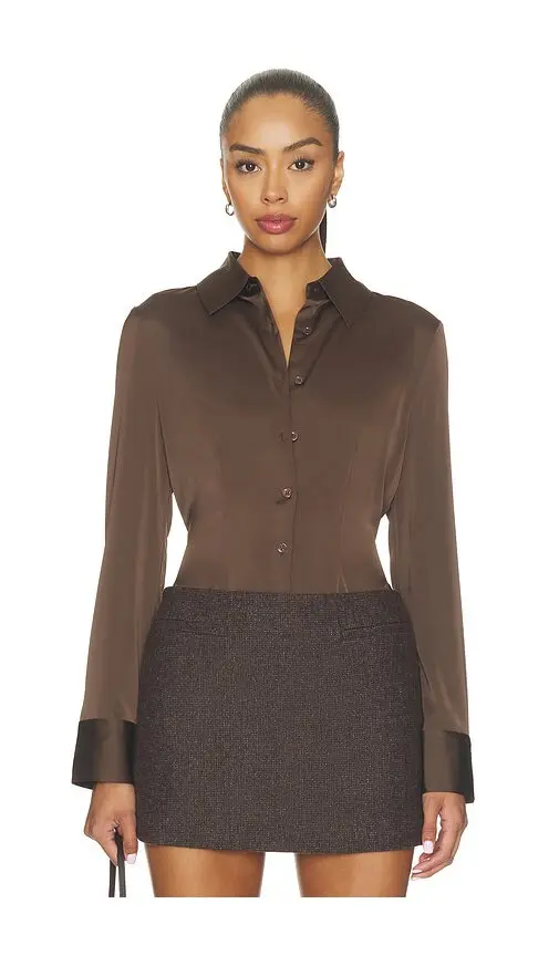 ELODIE THE LABEL Josephine Shirt In . Also