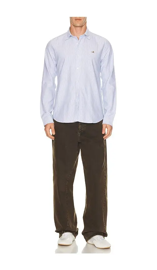 EDMMOND STUDIOS Duck Striped Shirt In . Also