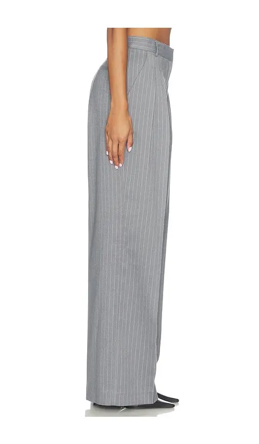 AKNVAS Rune & White Pin Stripe Trousers In . Also