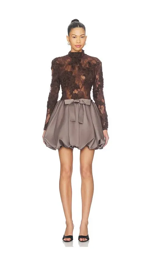 AKNVAS Jette Lace Cocktail Dress In . Also