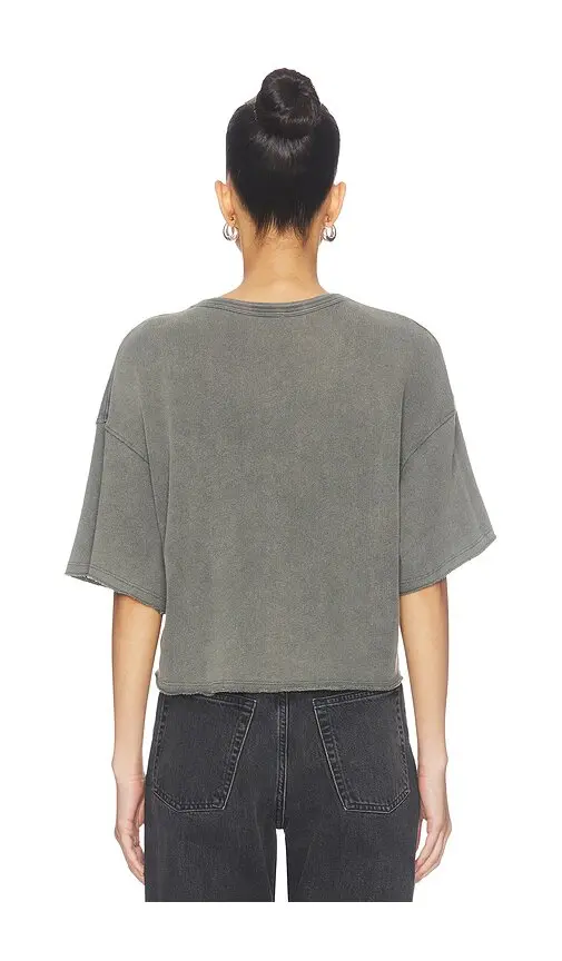 American Vintage Bepow Cropped Tee In Vintage Artvin In . Also