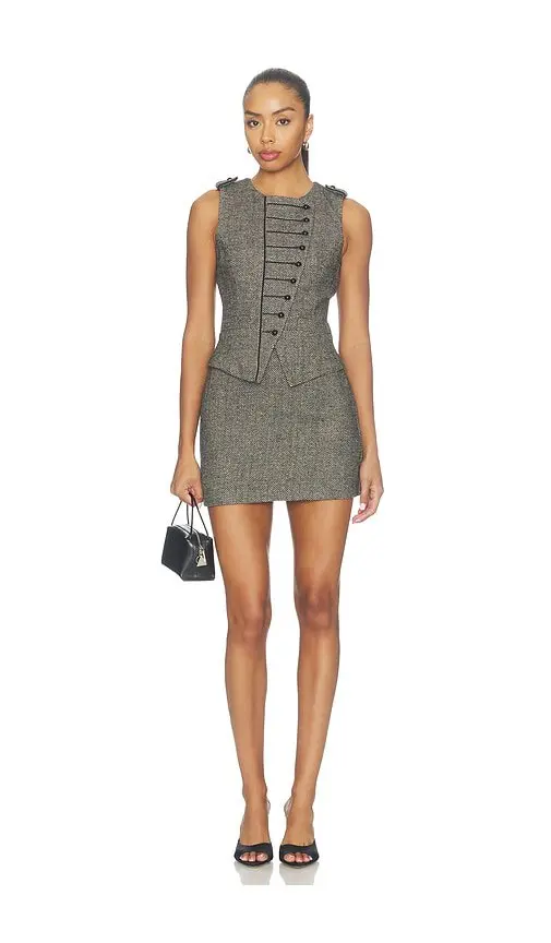 Amanda Uprichard Fiona Romper In . Also