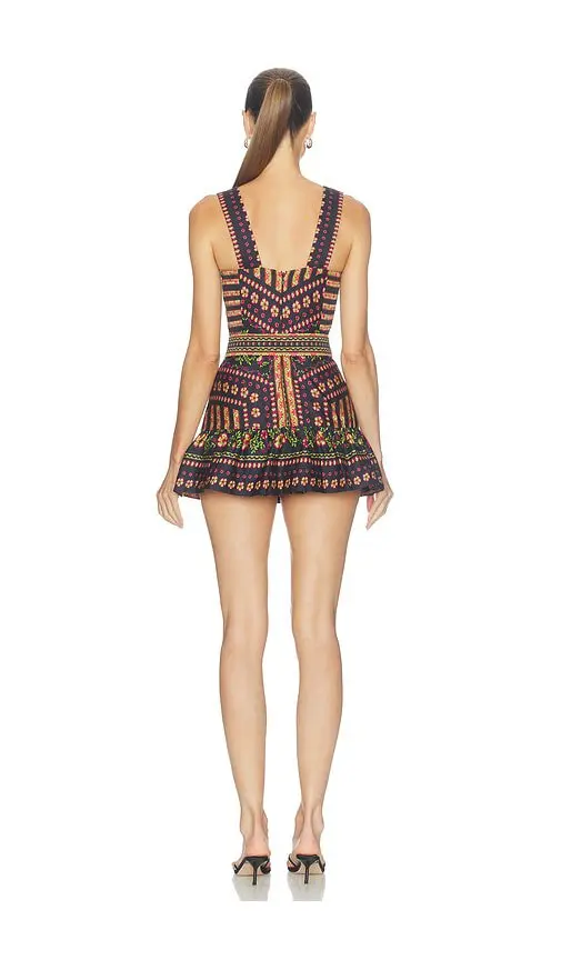 Amanda Uprichard Lena Skort Romper In . Also