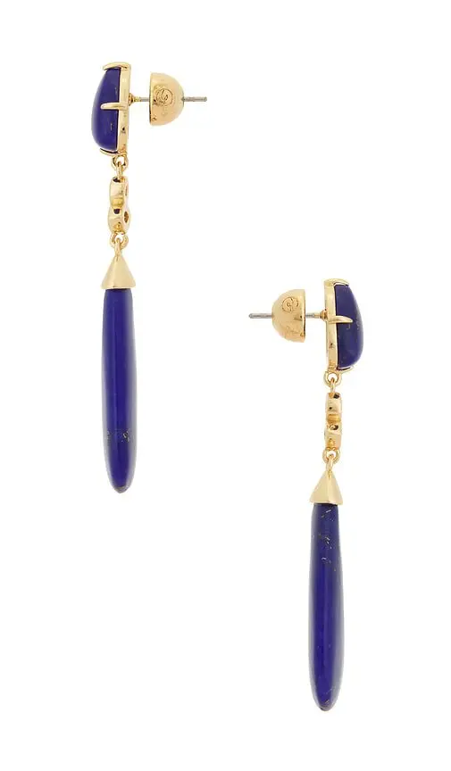 Ettika Lapis Lazuli Drop Earrings