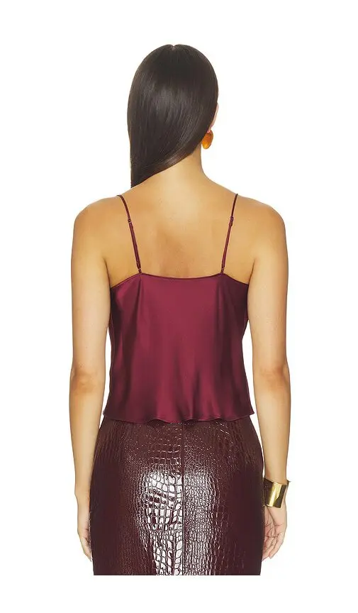 L'Agence Calista Cowl Neck Cami Top In . Also