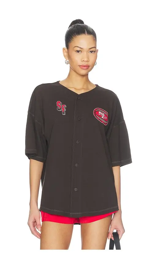 Junk Food 49ers Baseball Jersey In . Also