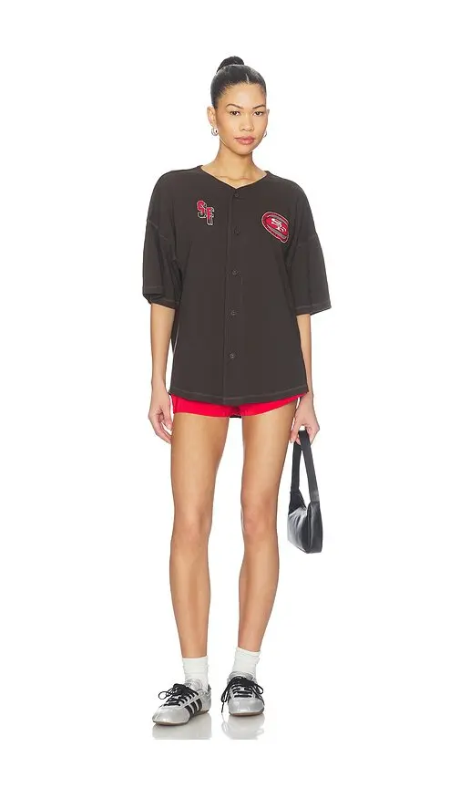 Junk Food 49ers Baseball Jersey In . Also