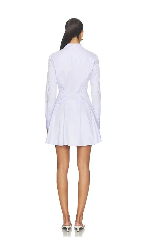 FLEUR DU MAL Zoe Poplin Dress In . Also