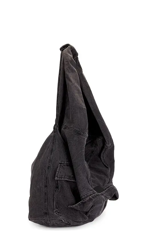 FENG CHEN WANG Deconstructed Denim Crossbody Bag
