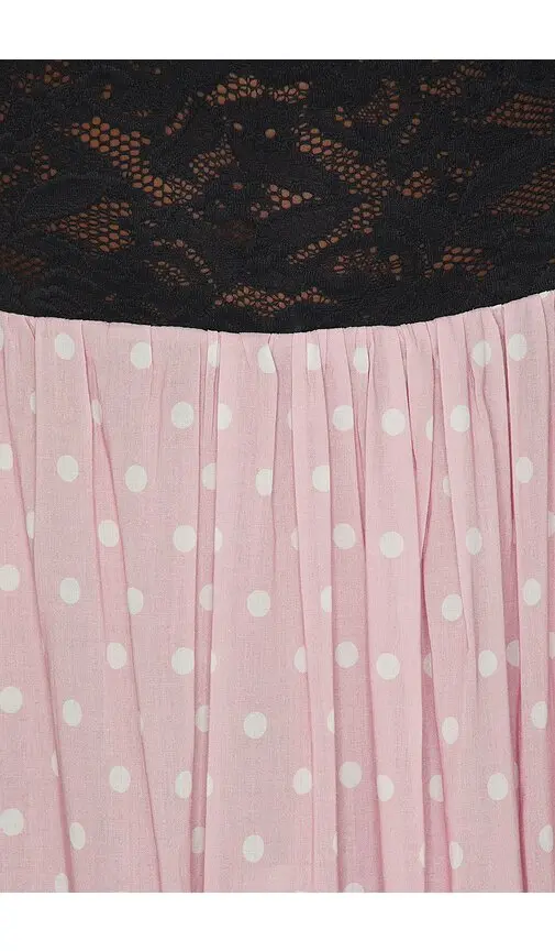 WeWoreWhat Lace Trim Maxi Dress In . Also