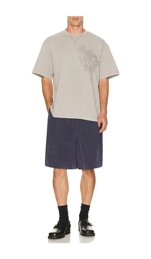 FENG CHEN WANG Spray Painted Plant Dye Tee In . Also