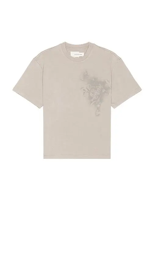 FENG CHEN WANG Spray Painted Plant Dye Tee In . Also