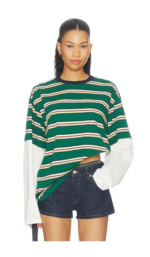 LOVERS AND FRIENDS Dana Layered Tee In . Also