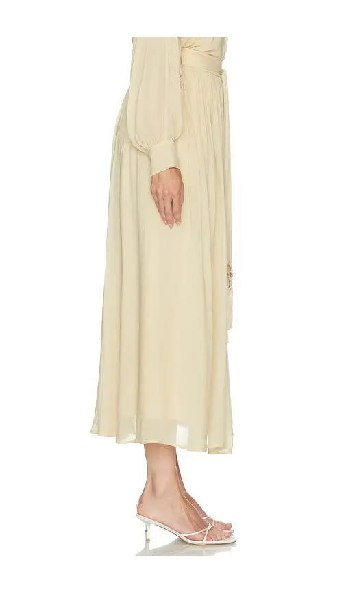 Zimmermann Valiant Sash Midi Skirt In . Also